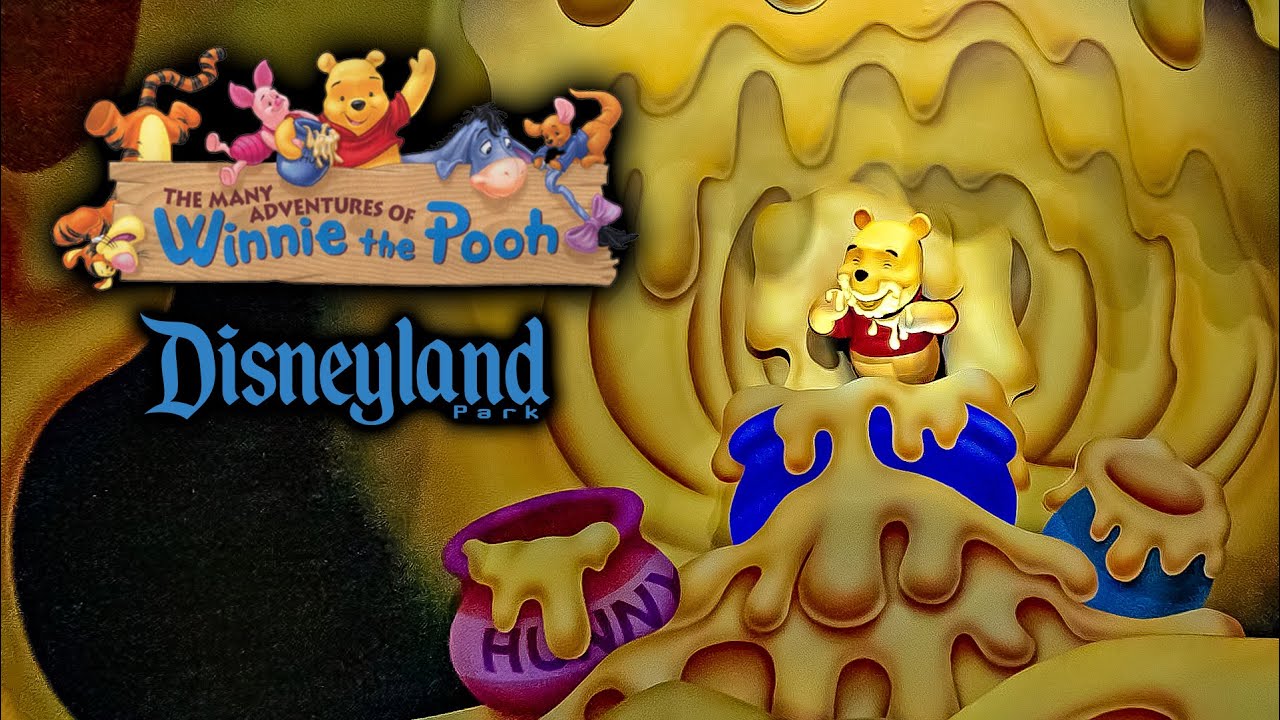 The Many Adventures of Winnie the Pooh On Ride Low Light 4K POV ...