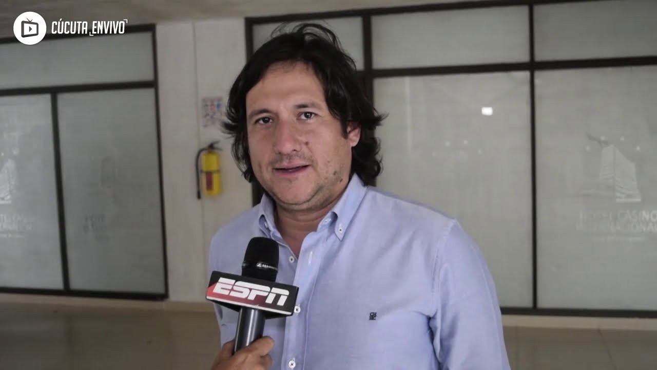 Entrevista al presidente del Cúcuta, José Augusto Cadena - YouTube