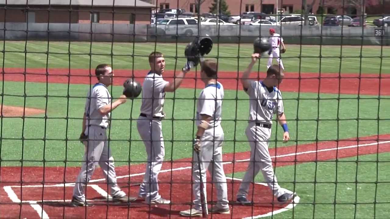 5-1 Baseball wins 13-7 vs IWU - YouTube