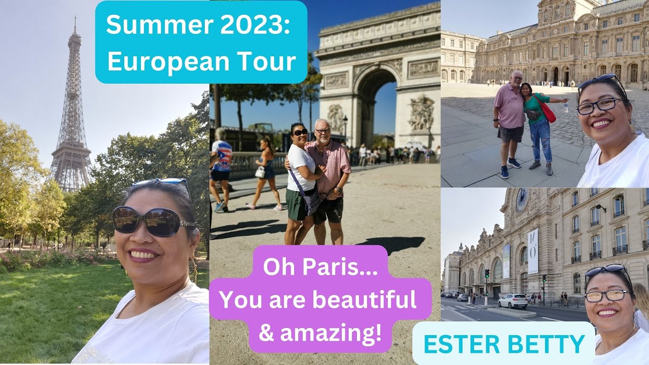 Summer European Tour 2023 - Oh #Paris...Your are simply beautiful ...