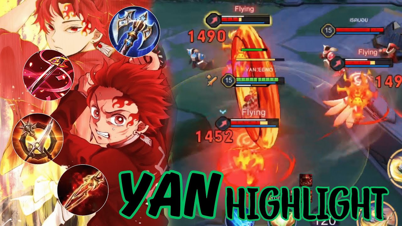 RoV : Yan Tanjiro Highlight รำเเบบเดือดๆ !!! : FlozoneCH - YouTube