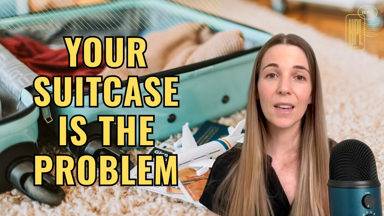 Your Suitcase Is Tricking You Into Overpacking - YouTube