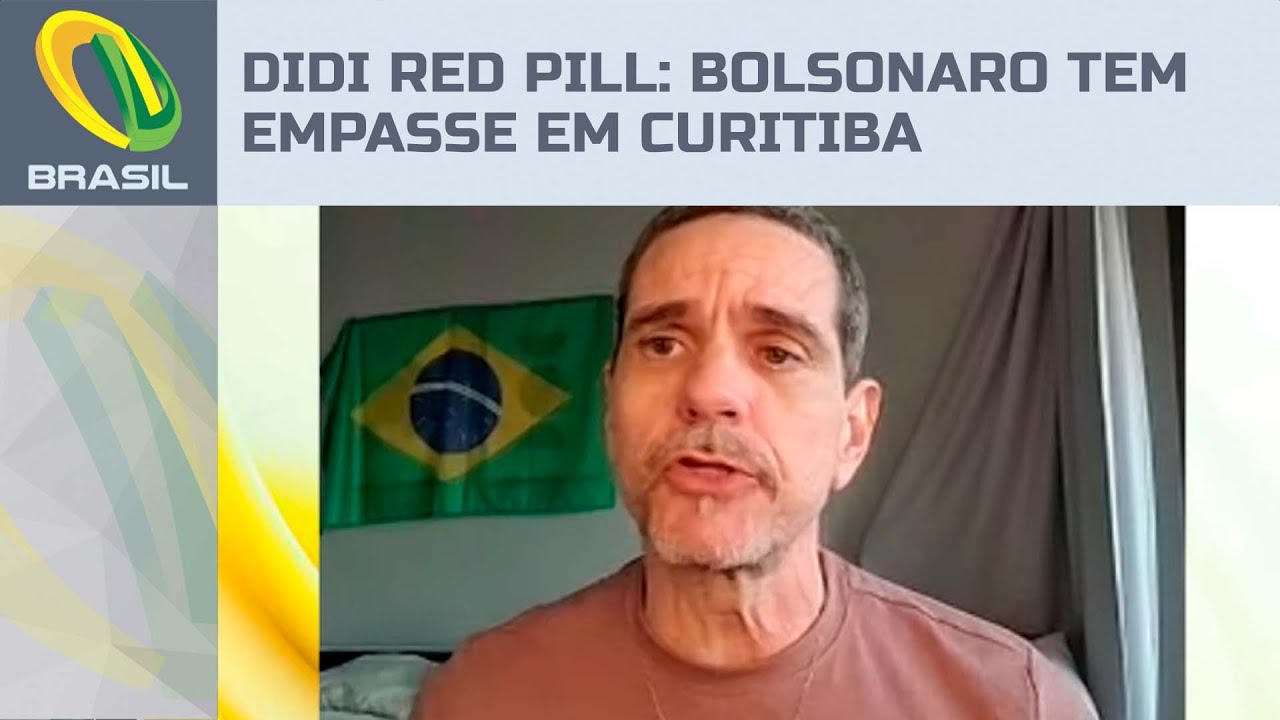 Didi Red Pill: Bolsonaro tem empasse em Curitiba - YouTube
