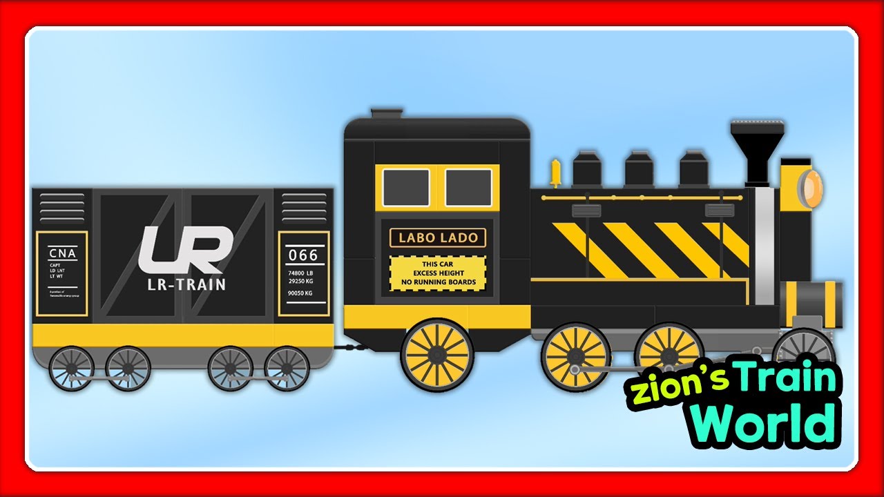 Labo Brick Train #821 Steam Train - YouTube