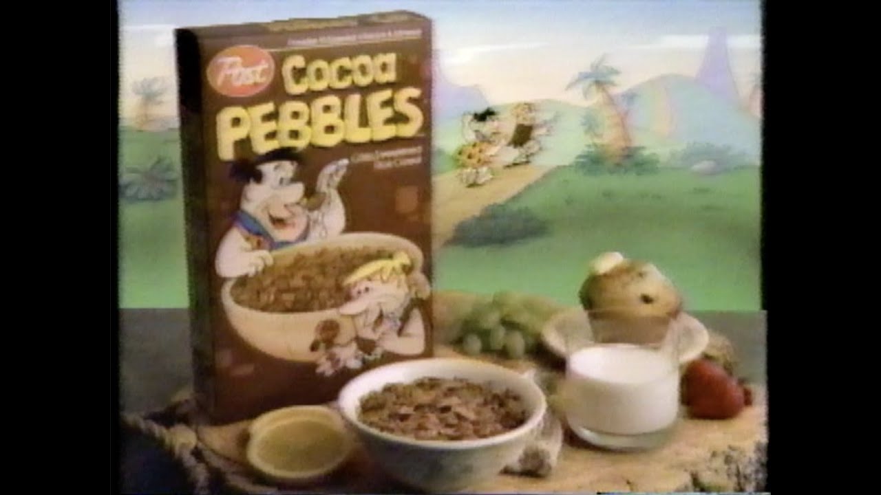 Cocoa Pebbles Commercial (1988) - YouTube