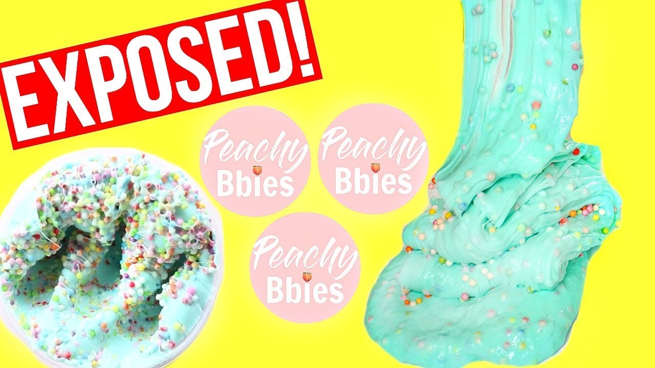 PEACHYBBIES SLIME RECIPE TUTORIAL DUPES! How to Make Peachybbies Slime ...