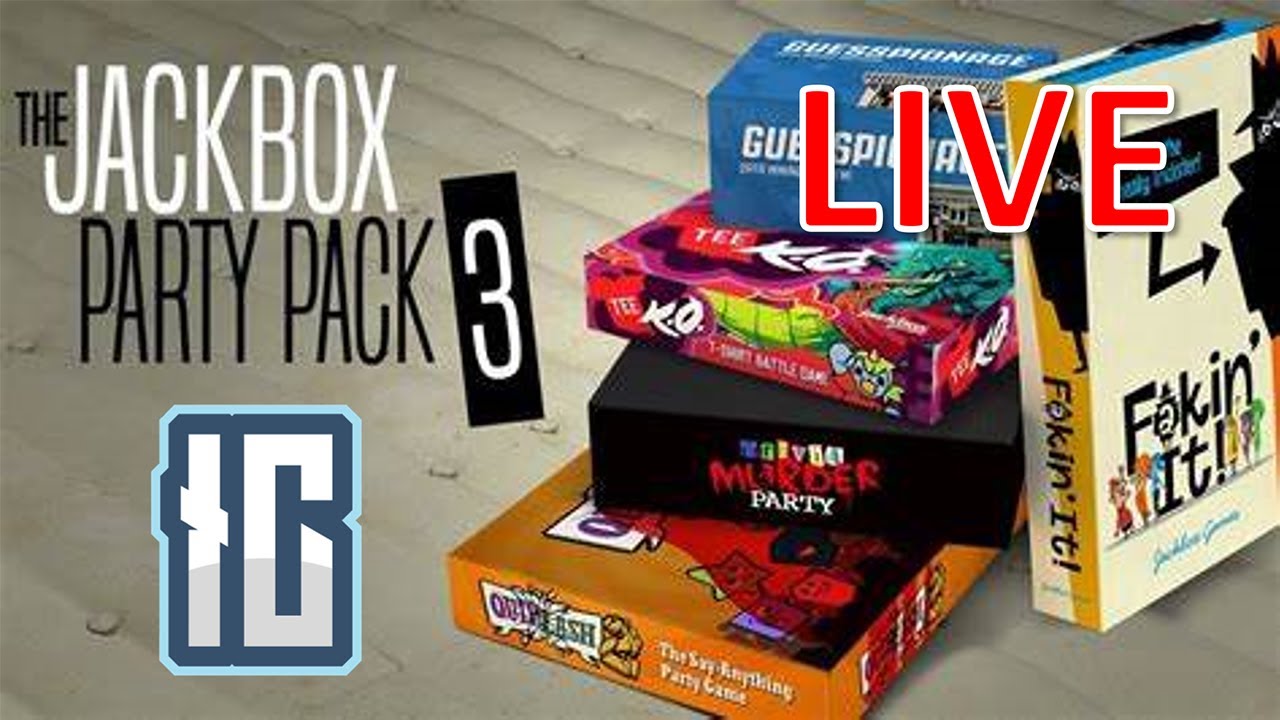 PARTY TIME! Jackbox Party Pack 3! - YouTube