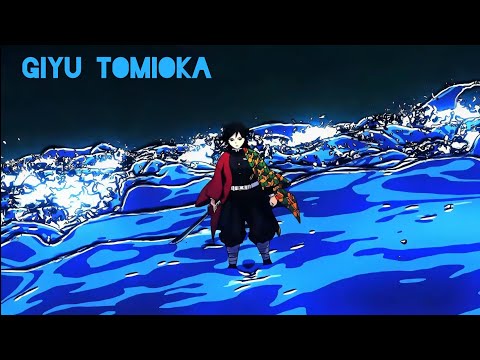 Giyu Tomioka 4K Edit 🌀 | Water Breathing 11th Form | DEAD CALM | #giyu ...