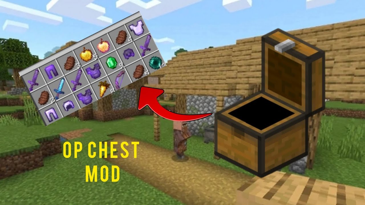 Op Chest Mod For Minecraft PE 1.19 - YouTube