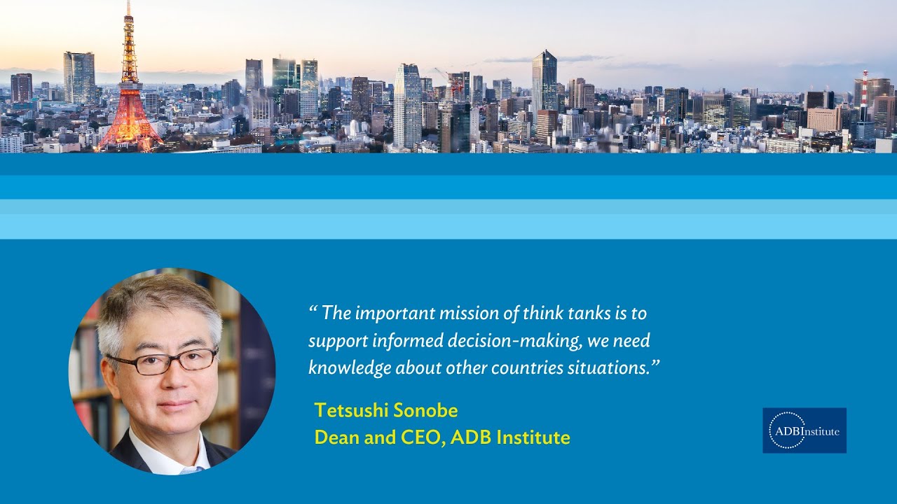 Tetsushi Sonobe as ADBI's Dean and CEO - YouTube