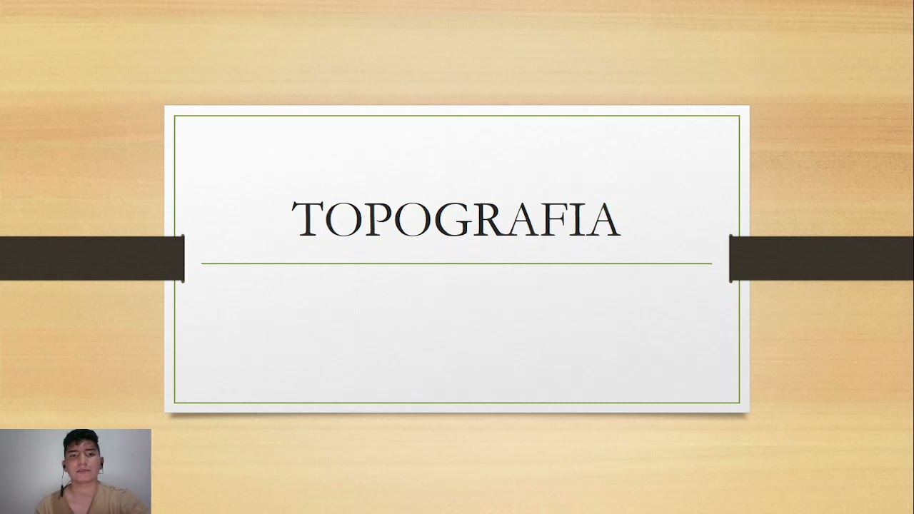 Conceptos Básicos TOPOGRAFÍA - YouTube