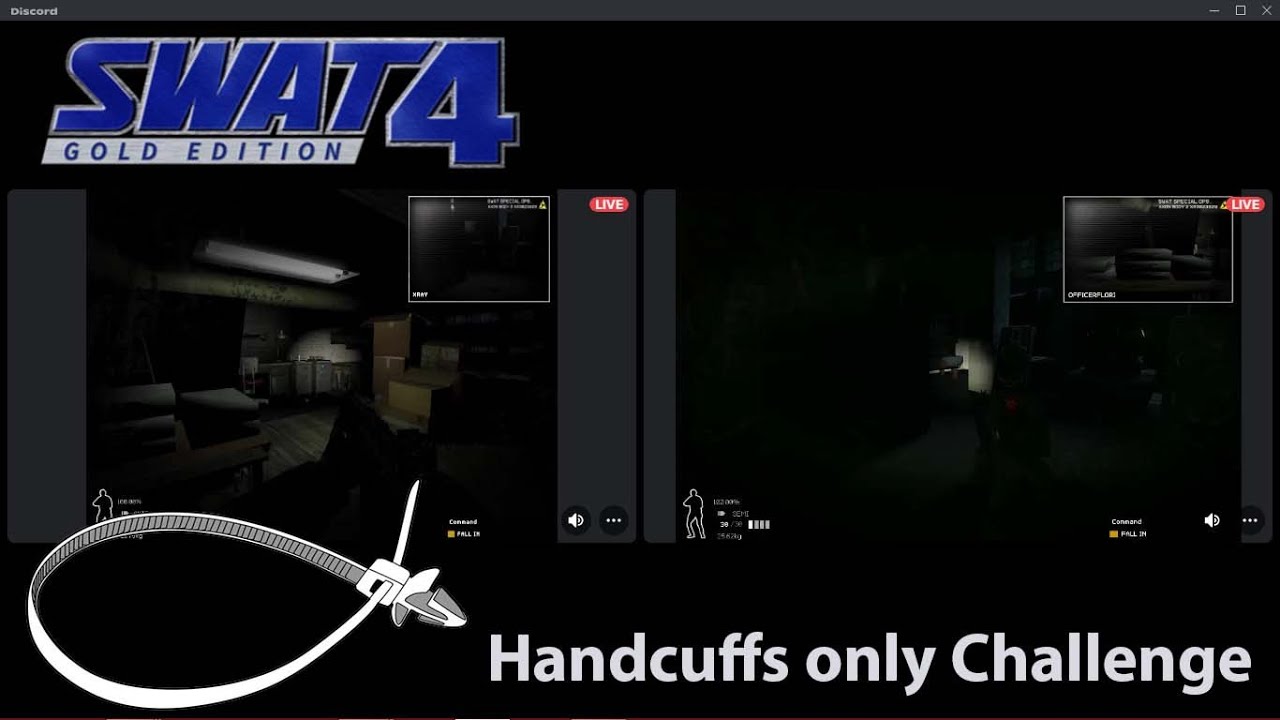 SWAT 4 - FR - Watching 2 SWAT Officer Clear a building with Handcuffs ...