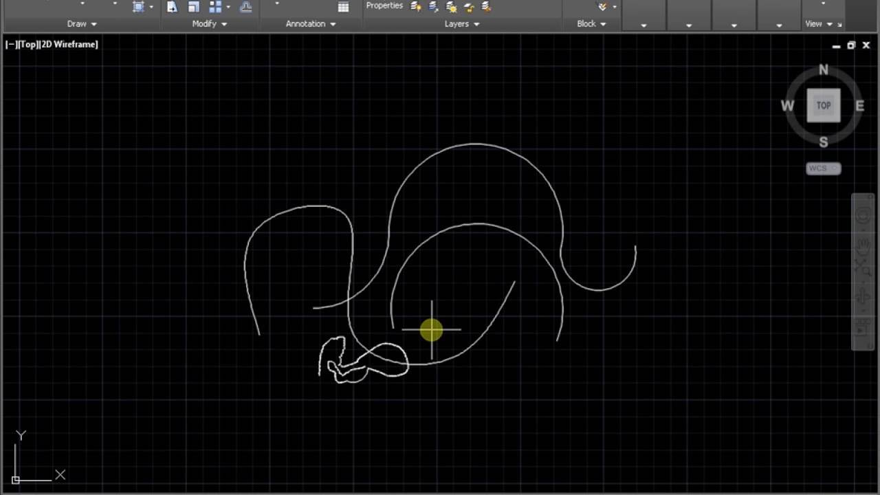 Curves In AutoCAD YouTube Curves In AutoCAD YouTube