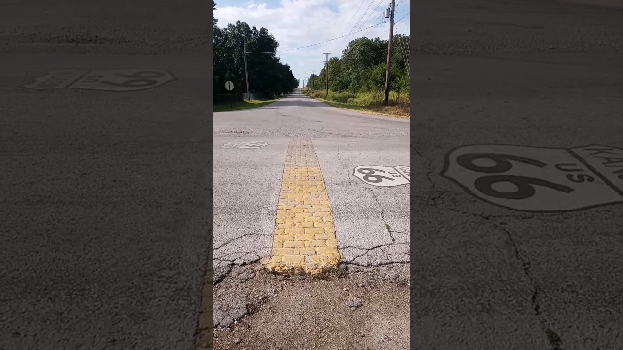 Route 66 - Yellow Brick Road - Stateline for Kansas & Missouri- Galena ...