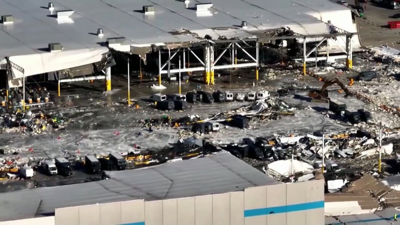 OSHA investigating after 6 killed in Amazon warehouse collapse - YouTube