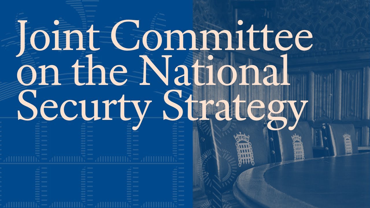 Pillar 3 of the NSS - Joint Committee on the National Security Strategy ...