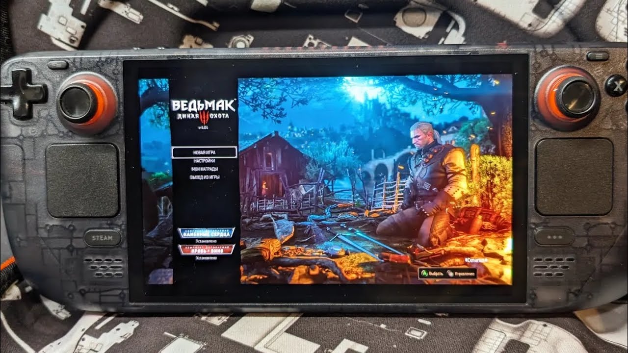 Steam Deck OLED Limited Edition. Распаковка на коленке и первые ...