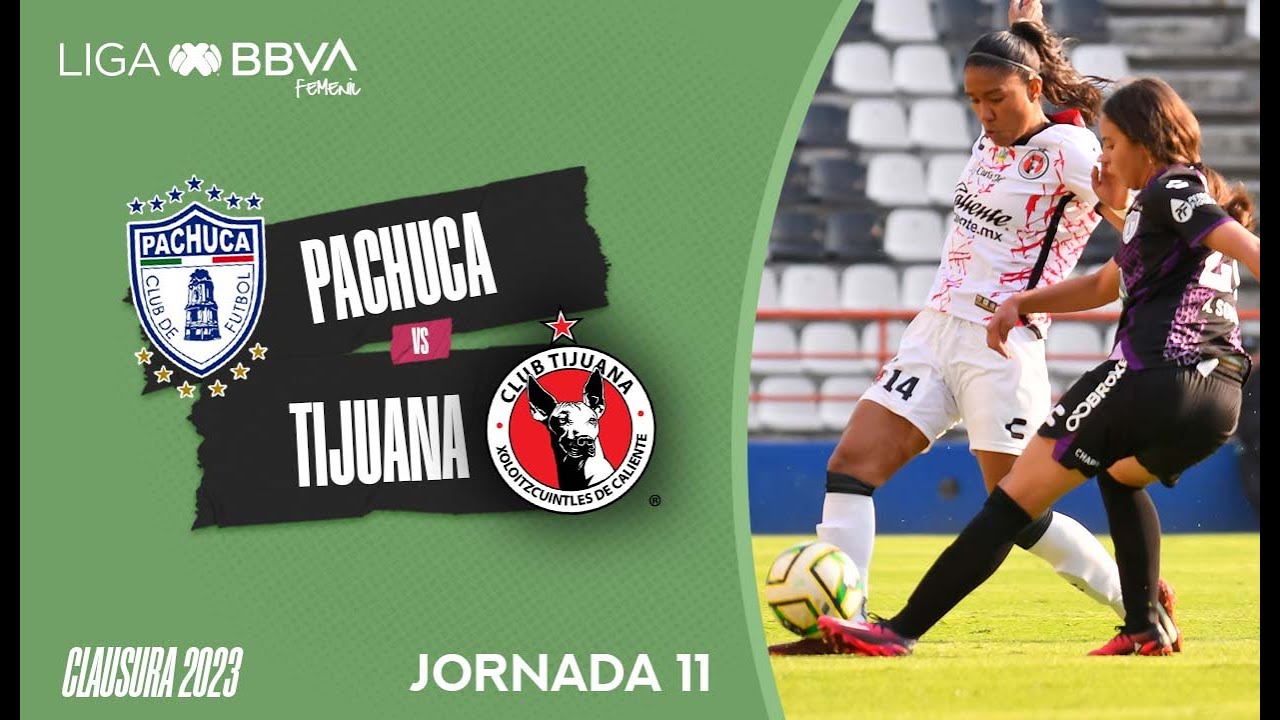 Resumen Pachuca vs Tijuana | J11 - Liga BBVA MX Femenil - YouTube