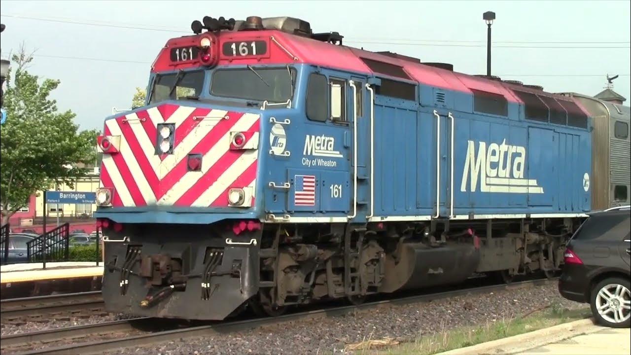 Metra PM rush hour at Barrington! 5/19/2023 - YouTube