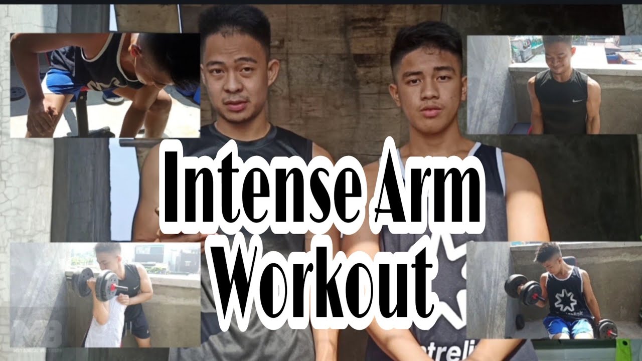 *INTENSE ARM WORKOUT AT HOME* (Sharing our home workout) - YouTube