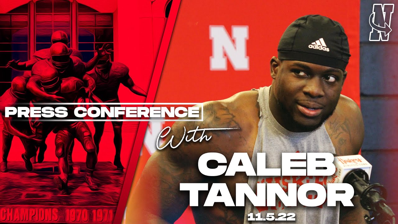 Nebraska Football: Caleb Tannor talks finishing games on defense - YouTube