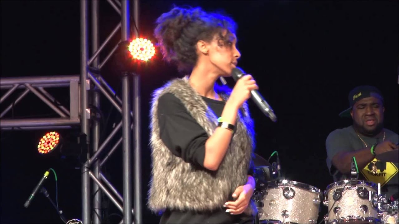 Naja performs in the Northeast Winterfest Talent Show - YouTube