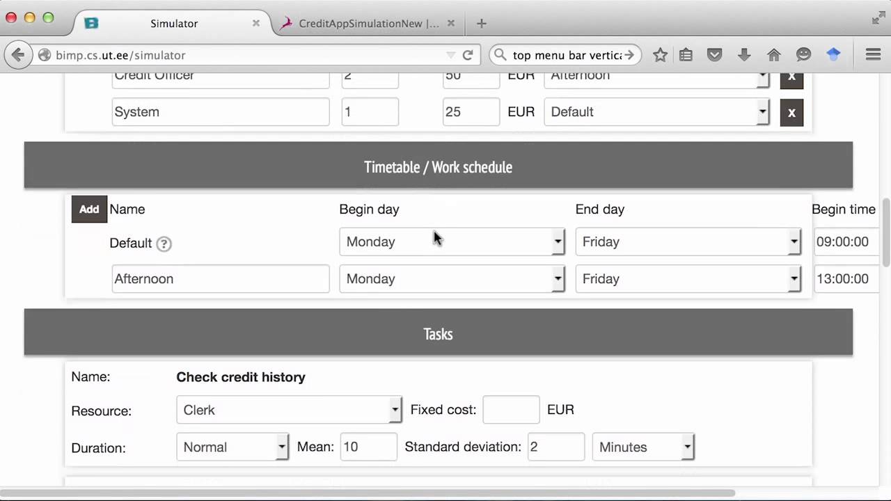 Demo simulation in BIMP - YouTube