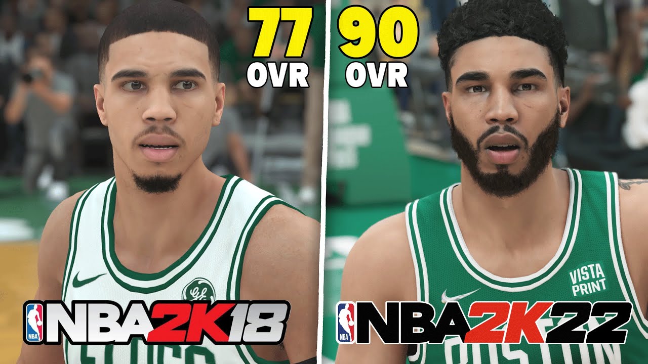 Scoring With Jayson Tatum In Every NBA 2K! - YouTube