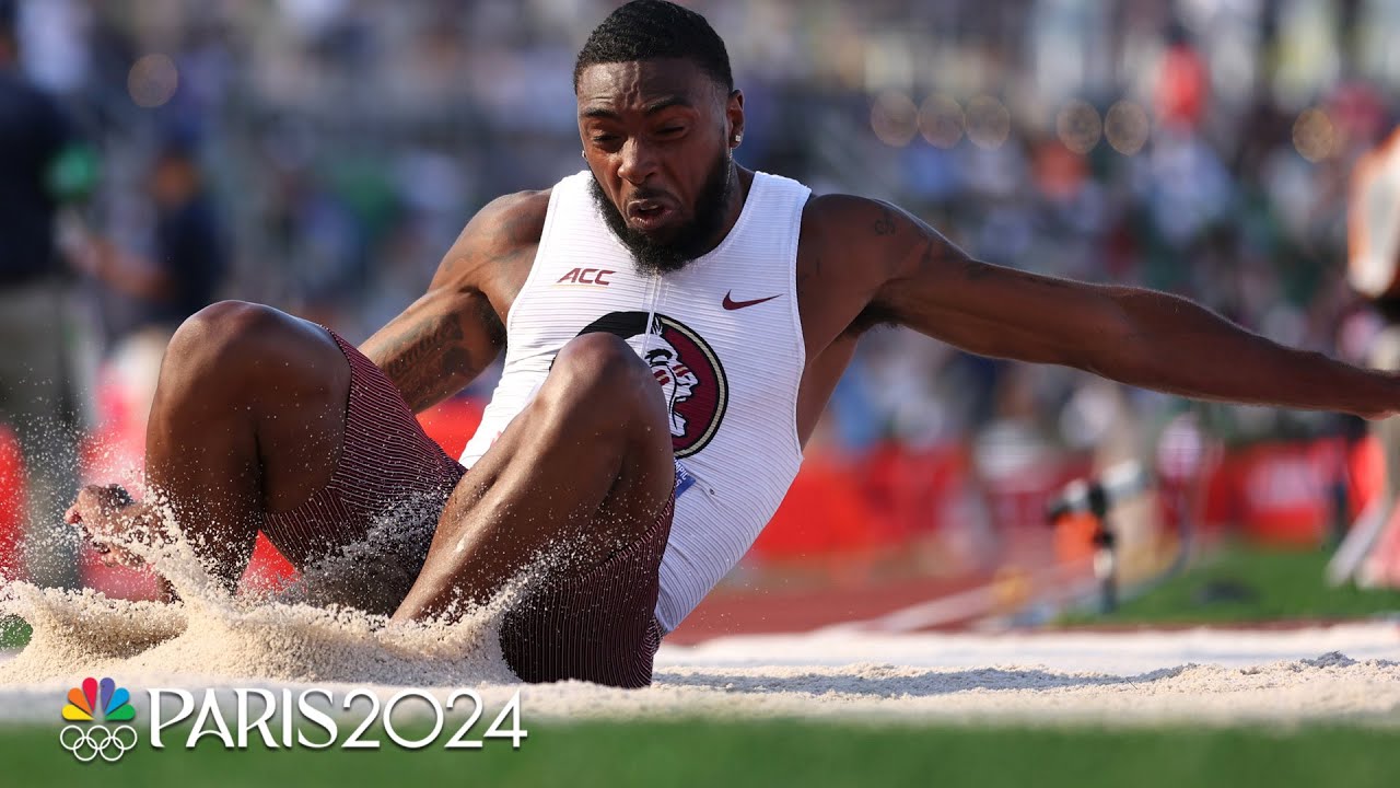 Jeremiah Davis emerges victorious in THRILLING men's long jump final ...