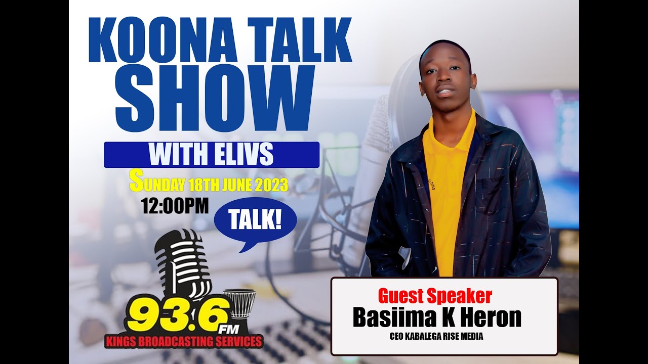 NZE KB ARTS LIVE TALK SHOW KOONA WITH ELVIS ON KIINGS BROADCASTING ...