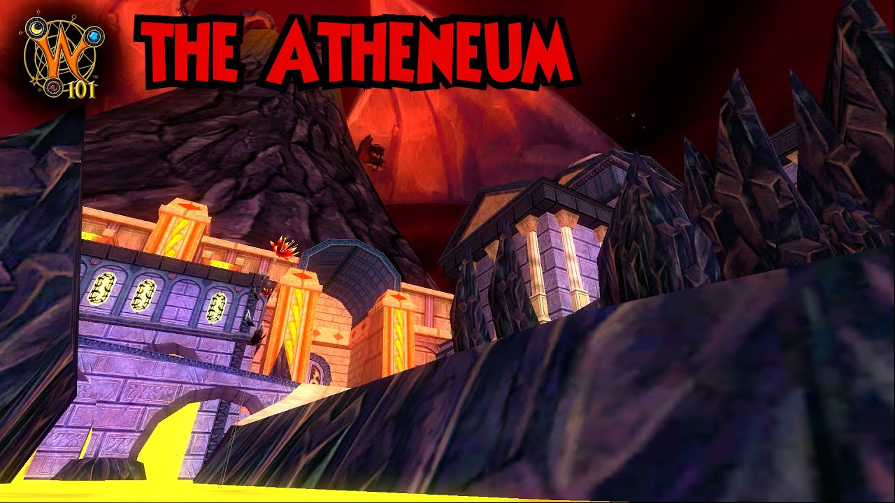 The Atheneum - Wizard101 Ambience W/O Music - YouTube