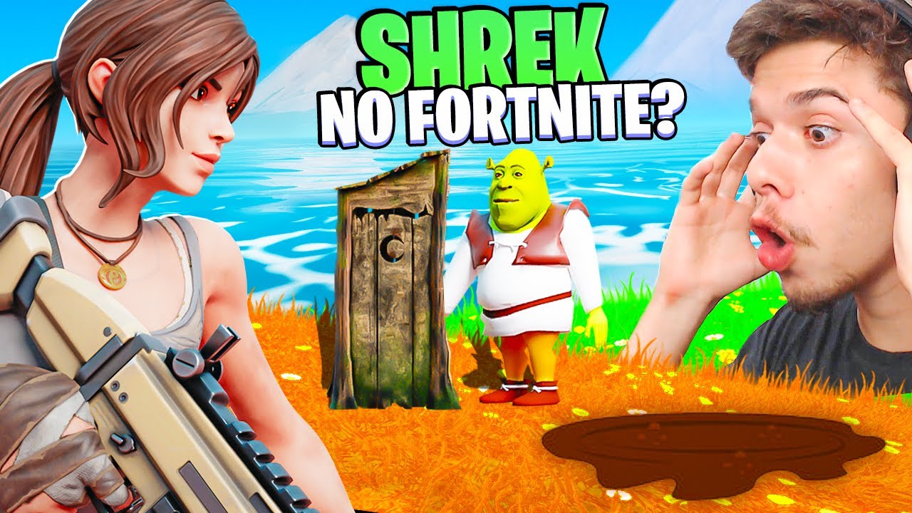 NOVO LOCAL SECRETO do SHREK no FORTNITE TEMPORADA 6! - YouTube