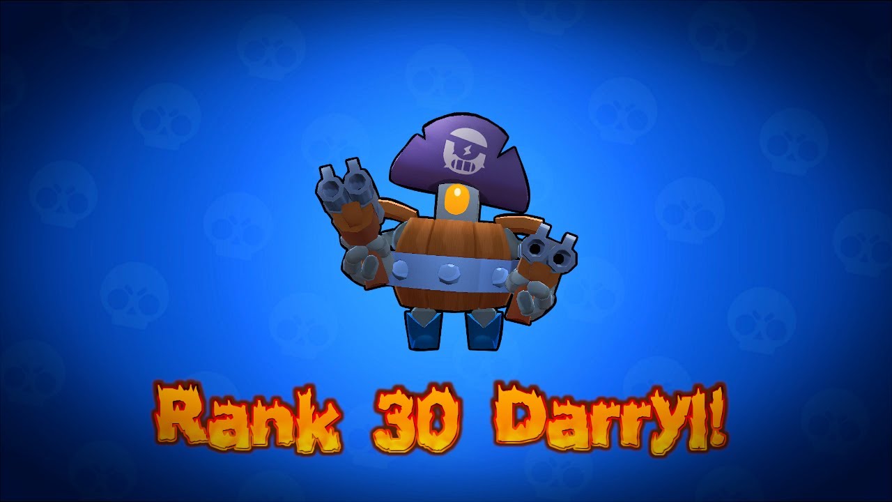 Rank 30 Darryl From Takedown | Brawl Stars - YouTube