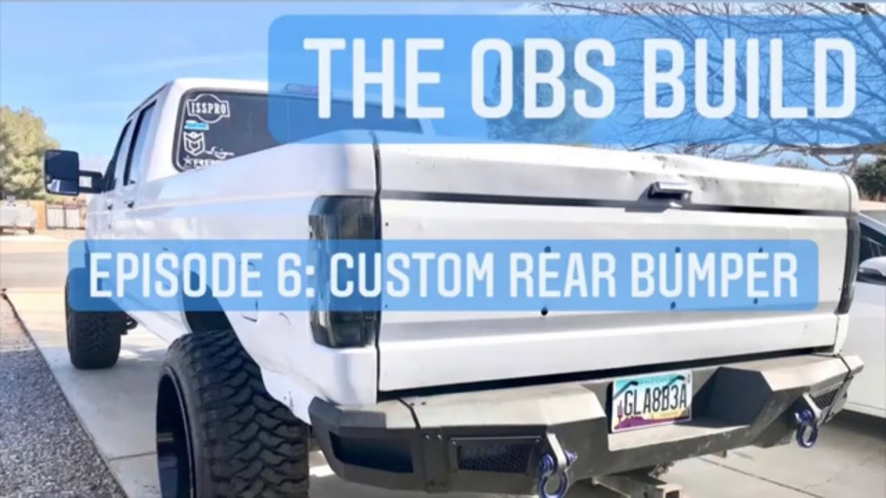 The OBS build! Episode 6: custom rear bumper - YouTube