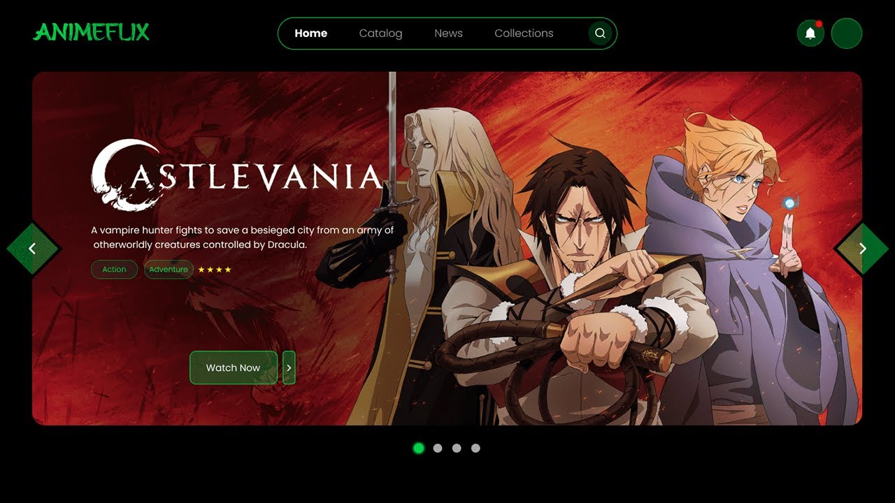 Como Criar um Slide de Anime com HTML, CSS e JavaScript Tutorial ...
