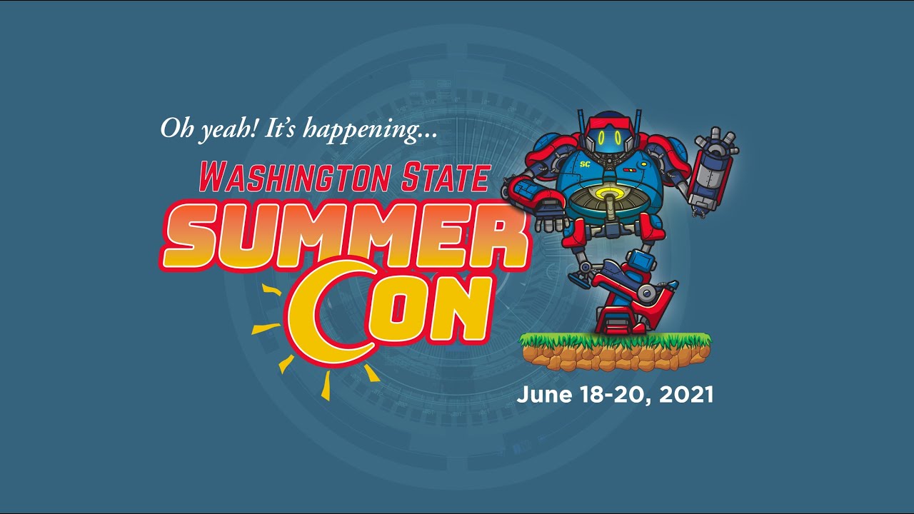 2021 Washington State Summer Con Comic Creator Lineup - YouTube