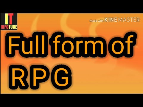 Full form of RPG | what is RPG