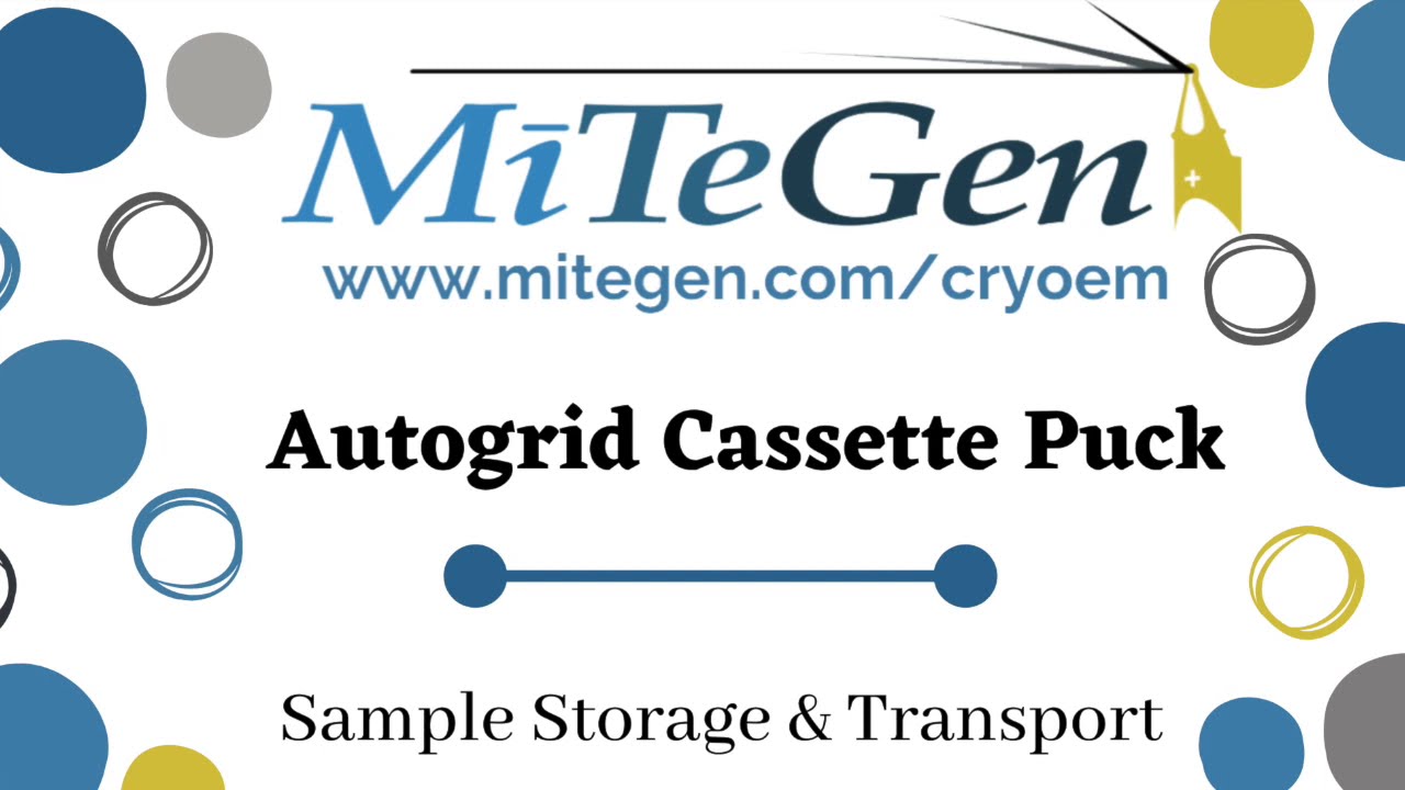 Cryo-EM Autogrid Cassette Storage and Shipping Puck - YouTube
