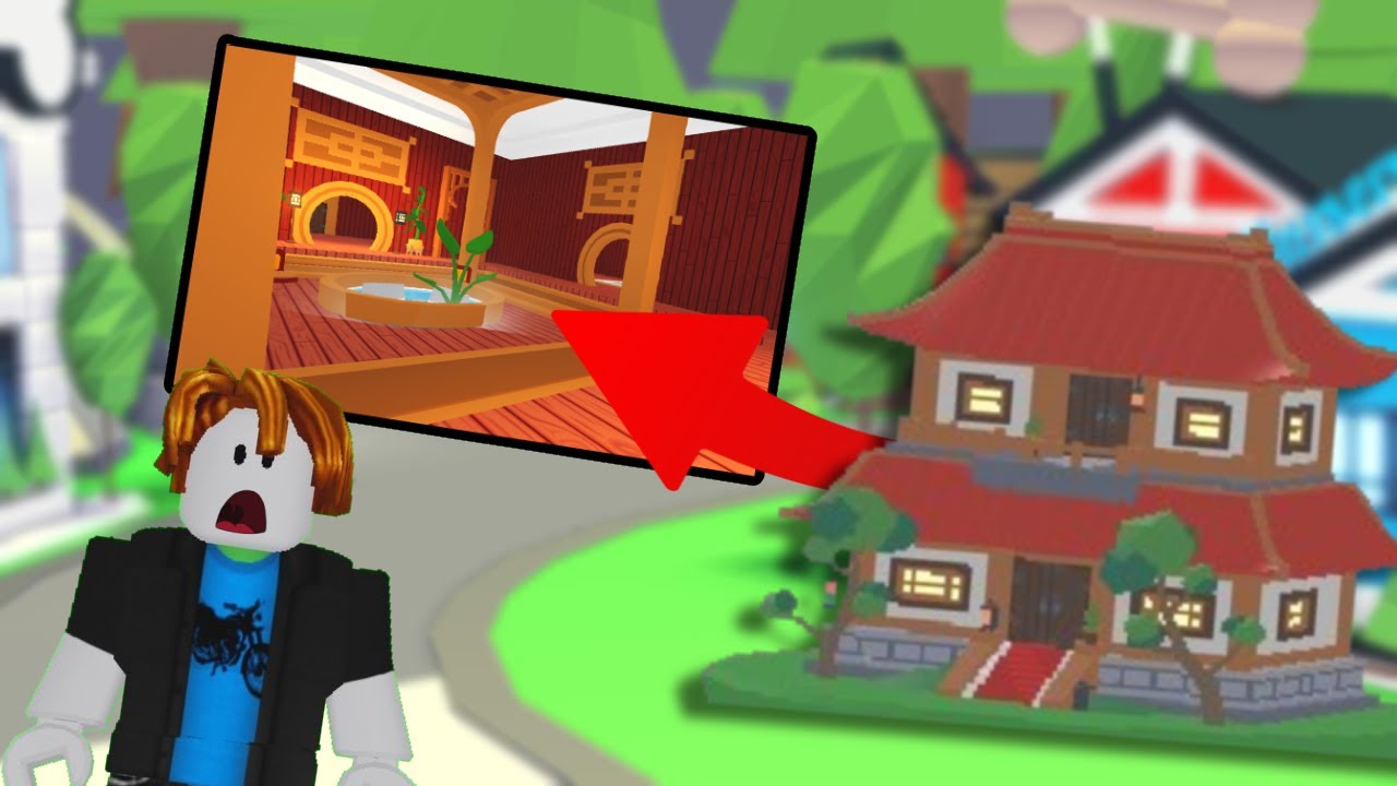 New House In Adoptme Korean House - Rainbow Dragon Build #adoptme - YouTube