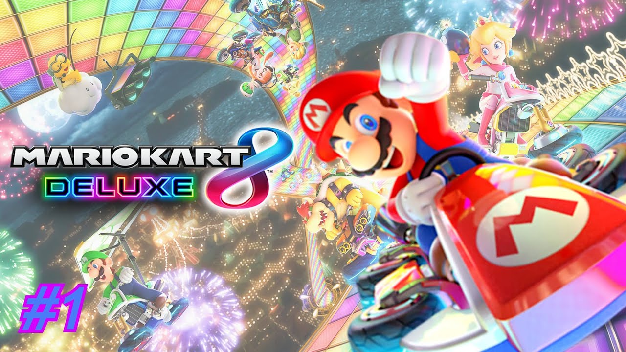 Race Mario Race! Mario Kart 8 gameplay #1: Mushroom Cup. - YouTube