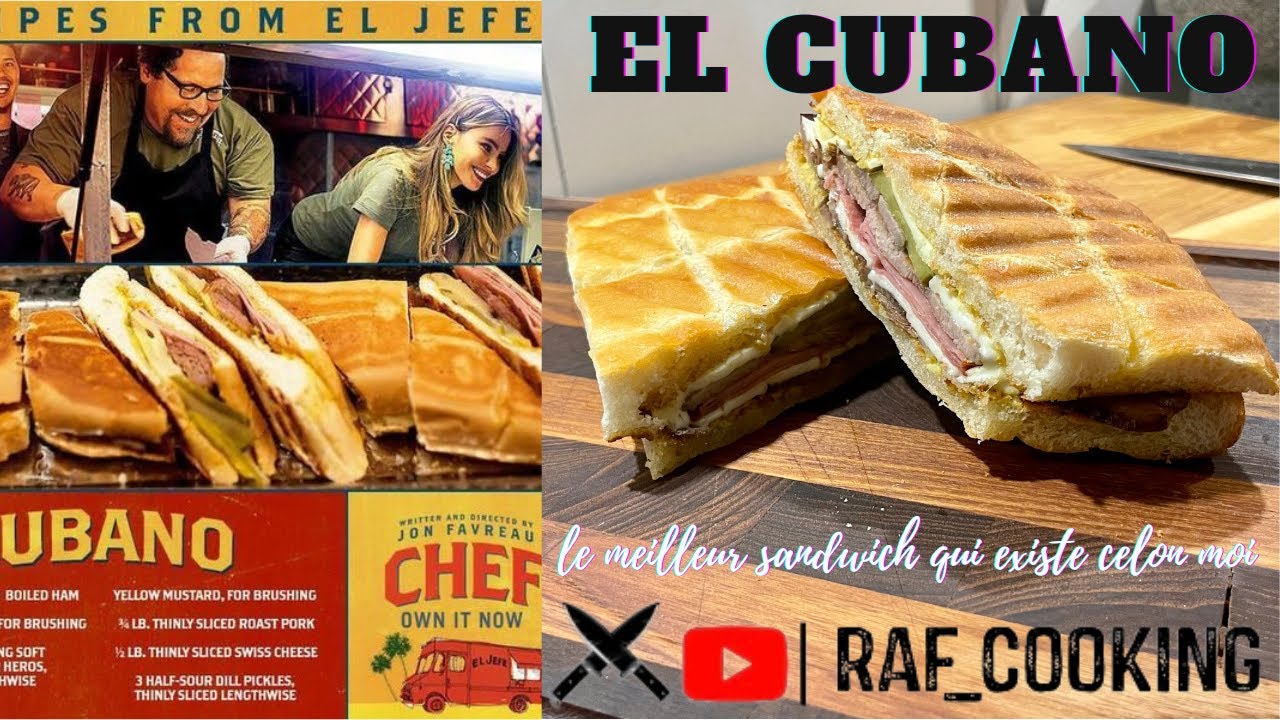 El Cubanos, le sandwich ultime | Du film #Chef - YouTube