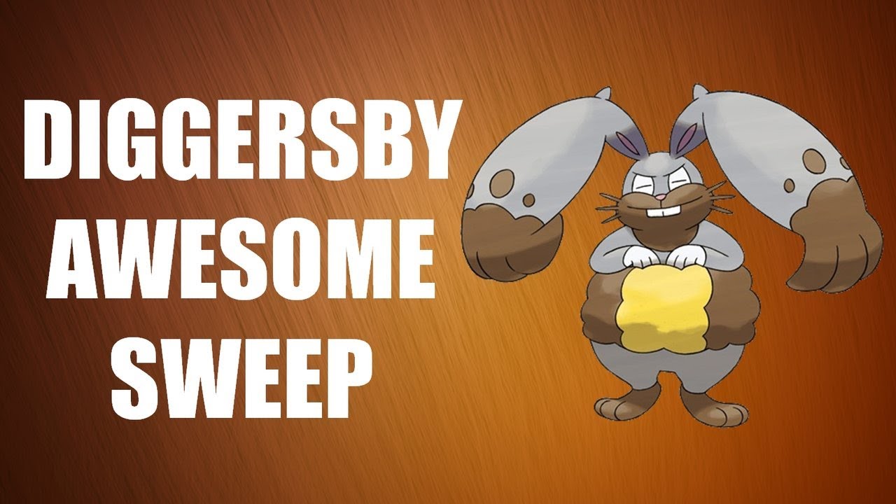 Pokemon Showdown X & Y - Diggersby sweeps them all! - YouTube