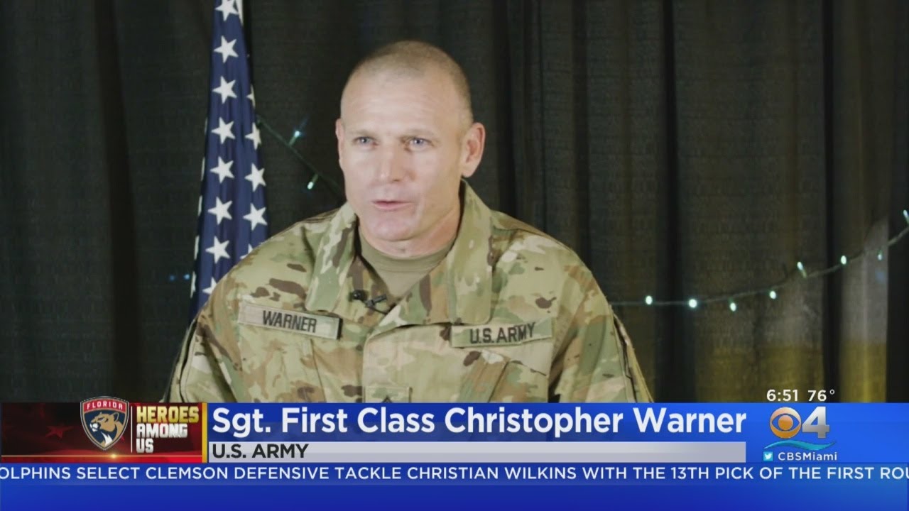Heroes Among Us: U.S. Army Sgt. First Class Christopher Warner - YouTube