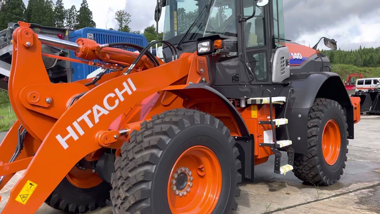 HITACH ZW140-6 appearance 日立建機 - YouTube