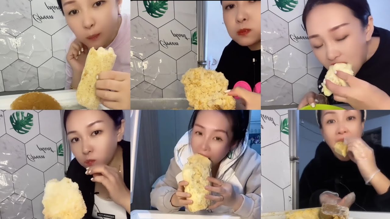 Ice eating compilation bites only 🧊😍 ice eating video SQUEAKY buckwheat ...