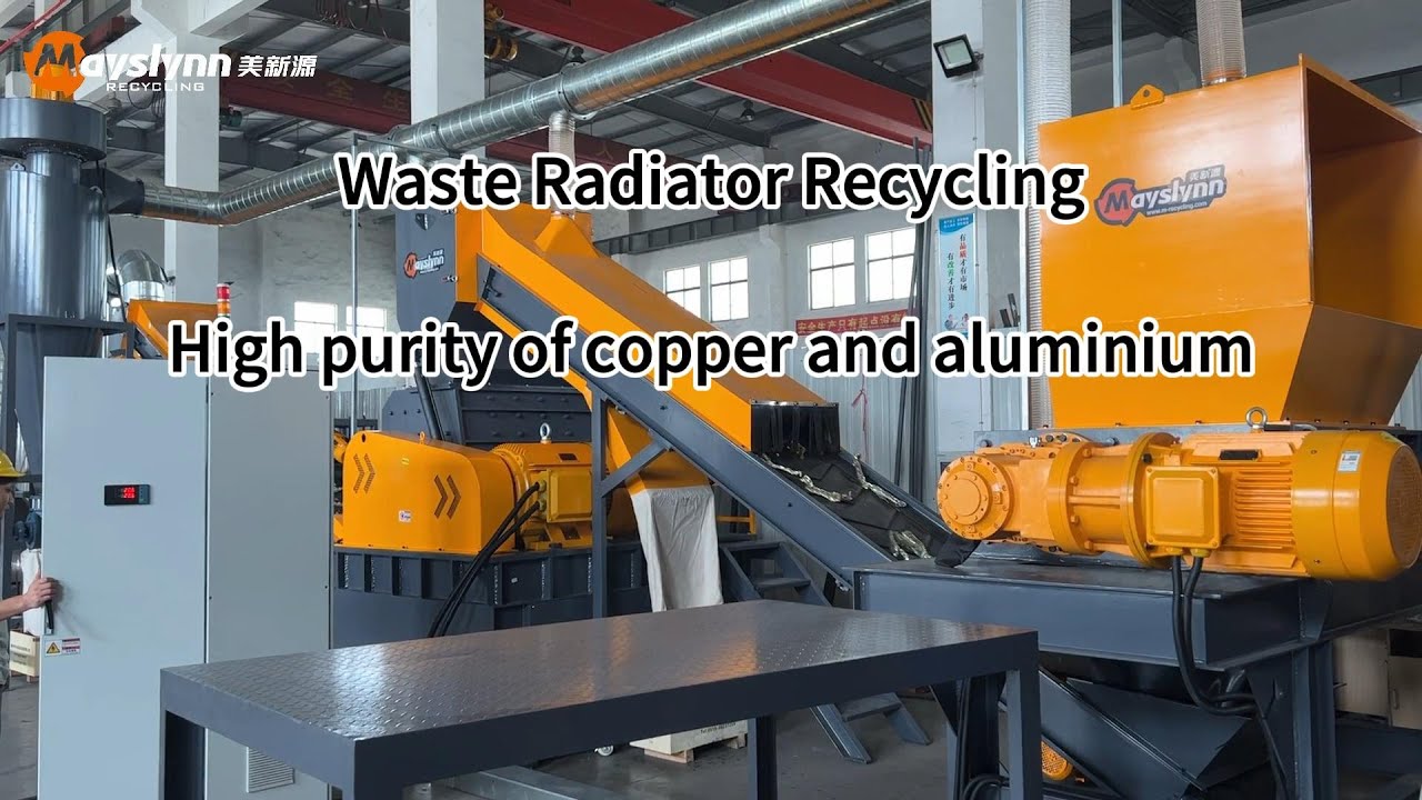 Mayslynn Radiator Recycling Machine – High-Efficiency Waste Radiator ...