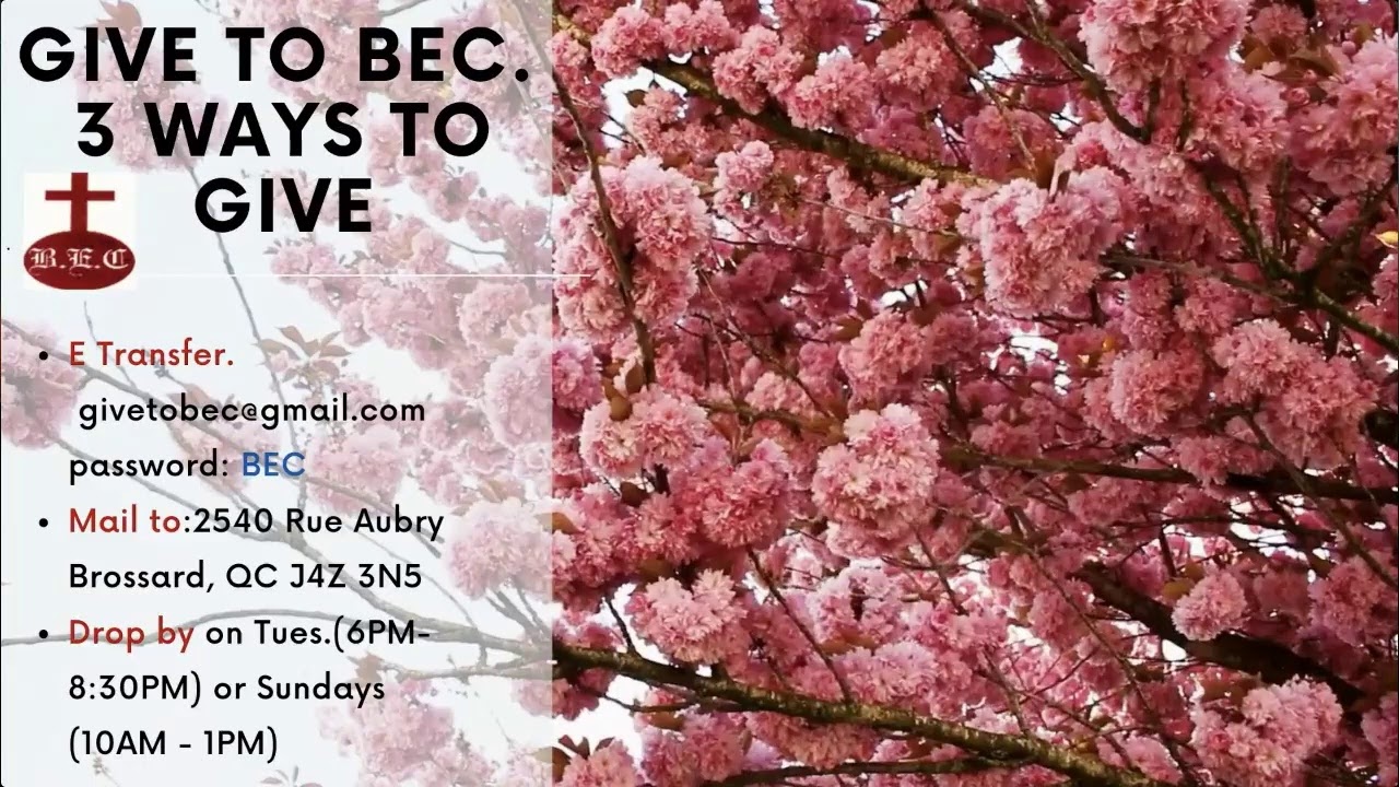 BEC Prayer Meeting - YouTube