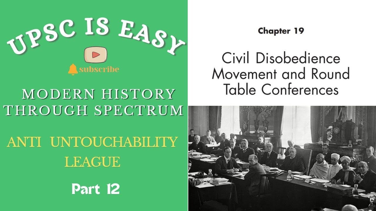 Anti untouchability league and Gandhi - YouTube