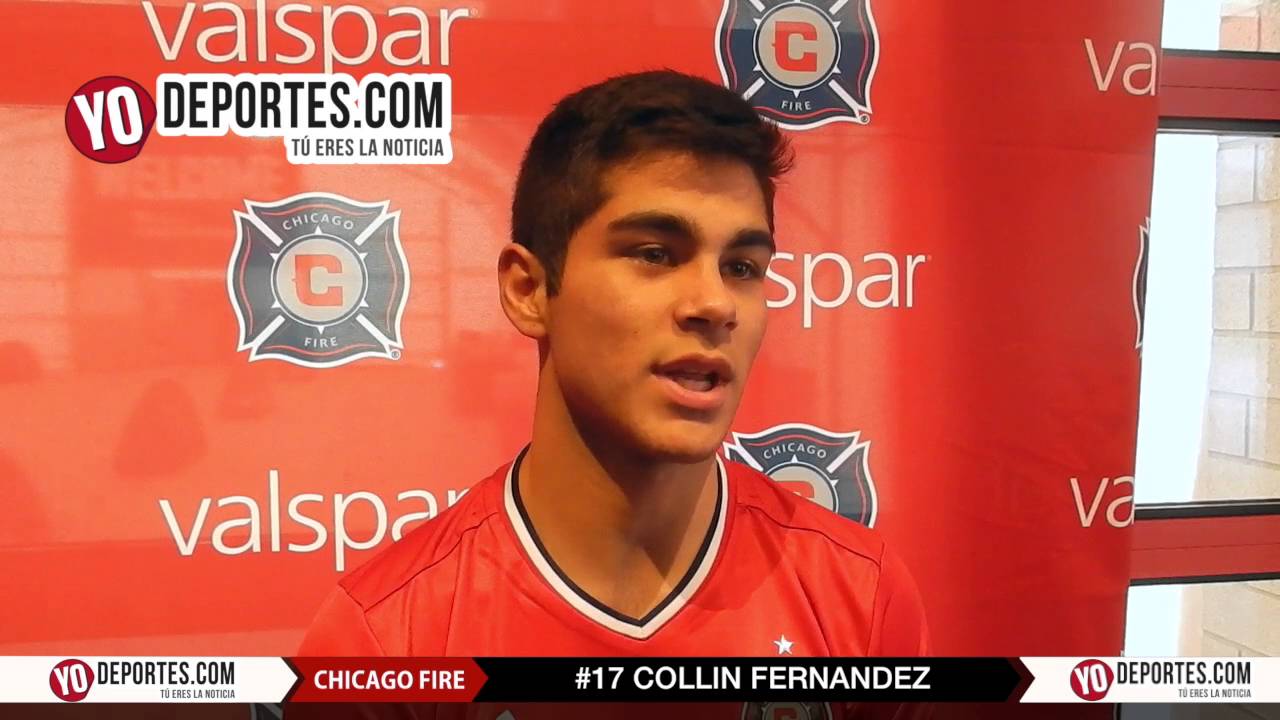 Collin Fernandez Chicago Fire preseason training camp - YouTube