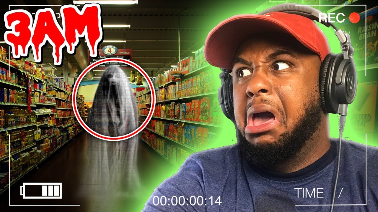 3AM IN A GROCERY STORE!! | Shopping Nightmare - YouTube